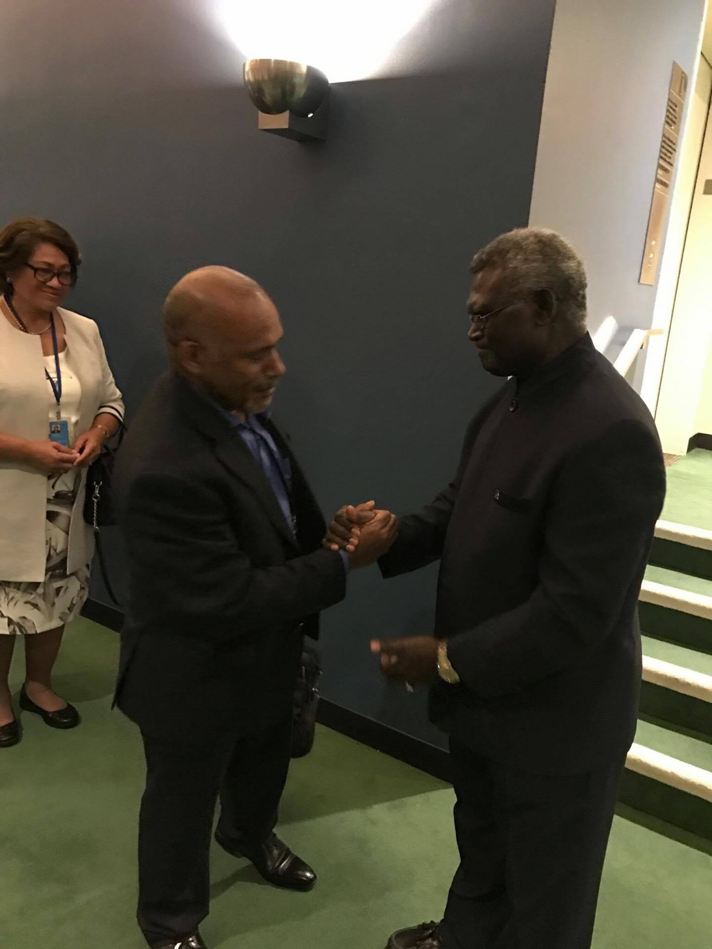 Benny Wenda hands over West Papuan People's Petition, signed by 1.8 ...