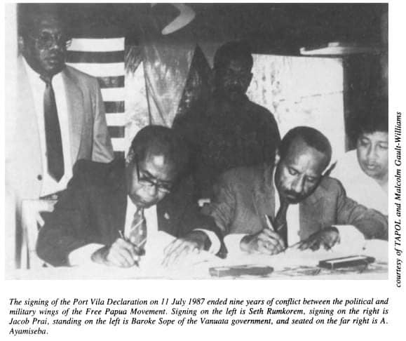 Interim President: West Papua mourns the loss of Jacob Prai, leader and ...